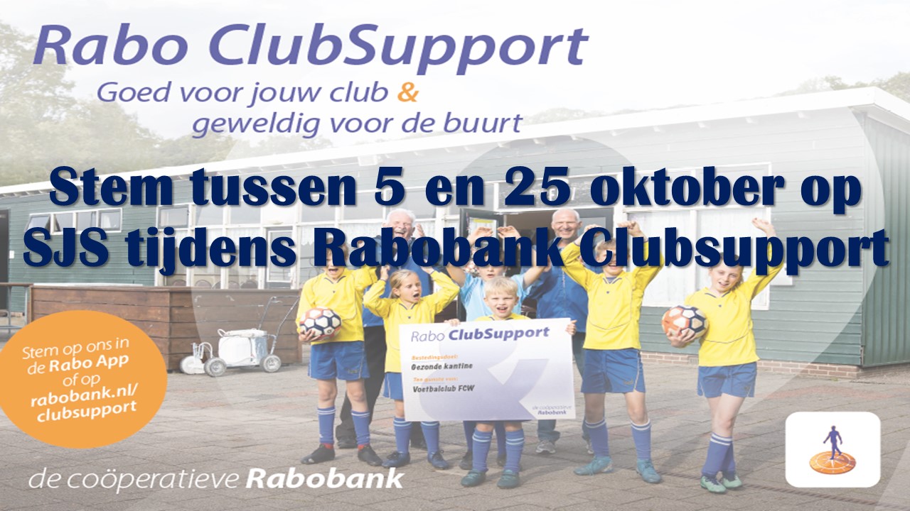 Rabobank Clubsupport 2020 - VV SJS